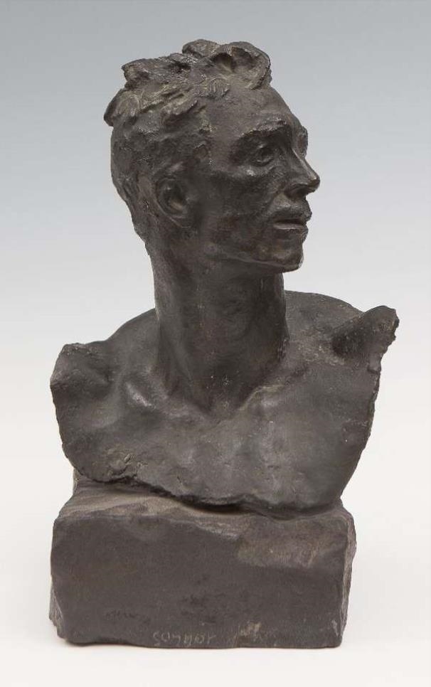 Jerome Connor | Bust of a Pikeman | MutualArt