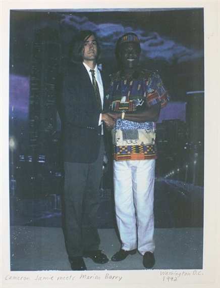 Cameron Jamie | Cameron Jamie meets Marion Barry | MutualArt
