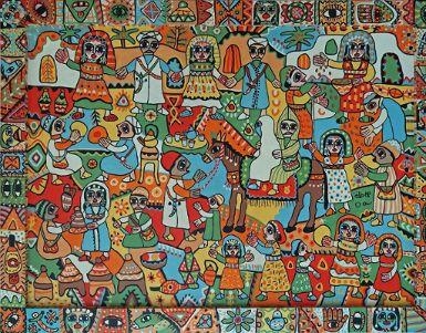 Fatna Gbouri | Le mariage d'imilchil | MutualArt