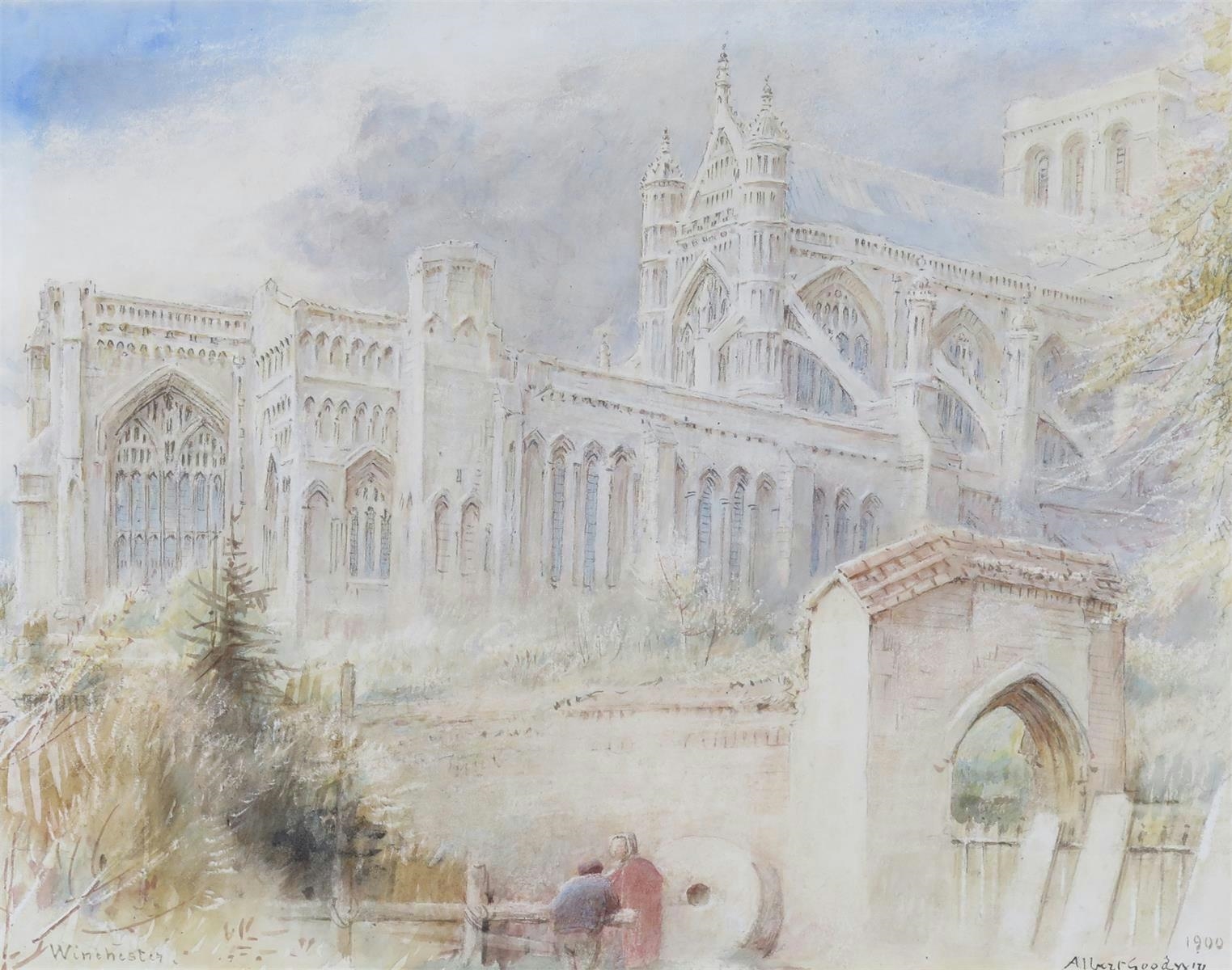 Albert Goodwin | Winchester (1900) | MutualArt