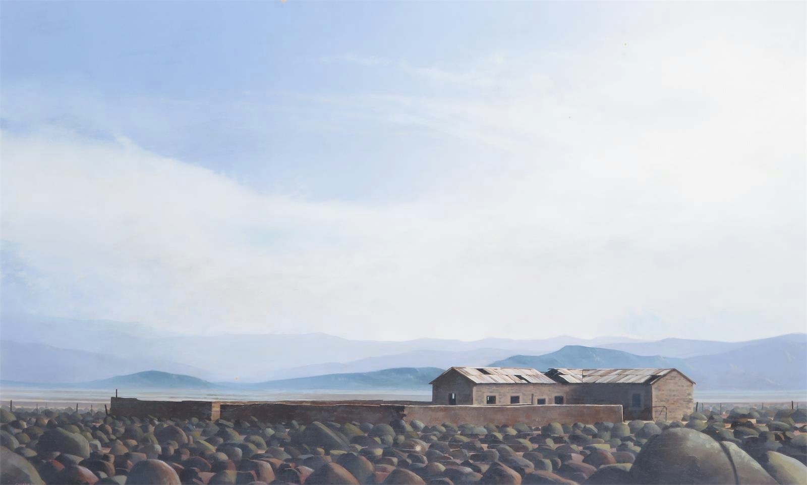 Christopher Haskins | The Pig Pen | MutualArt