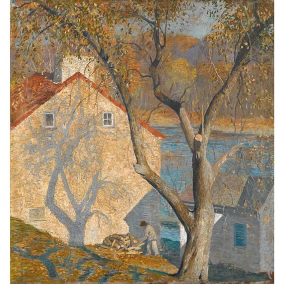 Daniel Garber | SHADOWS (1922) | MutualArt