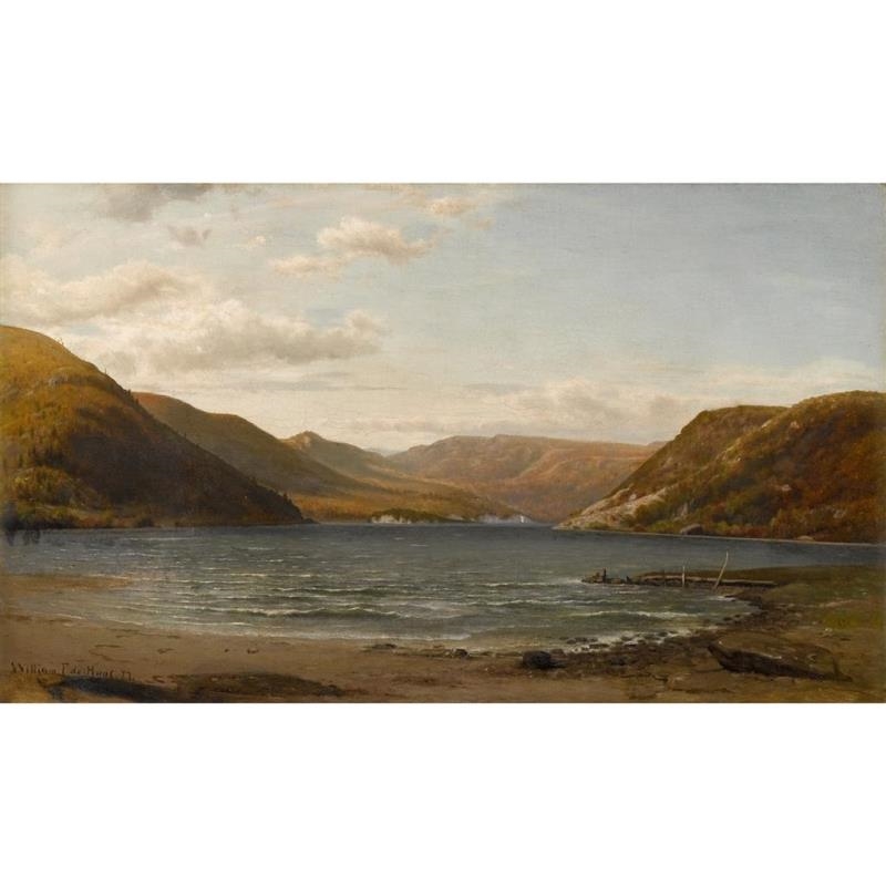 William Frederick De Haas | VIEW OF THE HUDSON (1877) | MutualArt