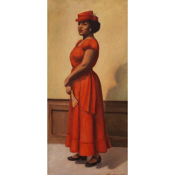 Laura Wheeler Waring | After Sunday Services (Circa 1940) | MutualArt