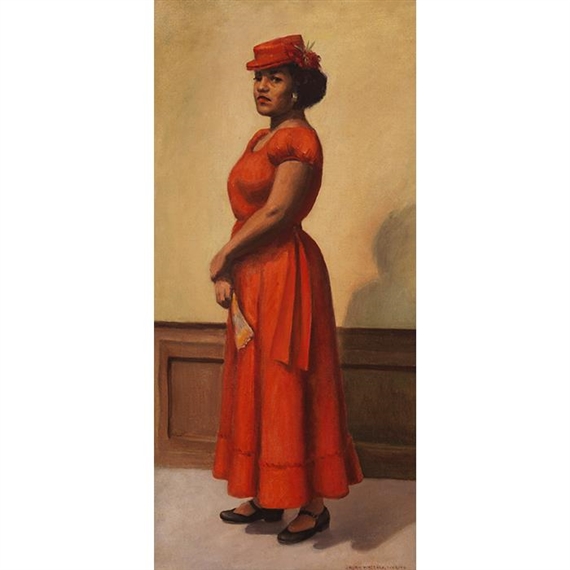 Laura Wheeler Waring | After Sunday Services (Circa 1940) | MutualArt