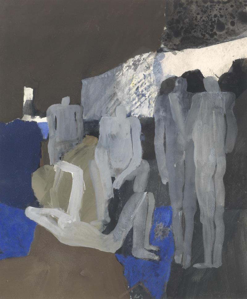 Keith Vaughan | Winter Landscape (Circa 1958) | MutualArt