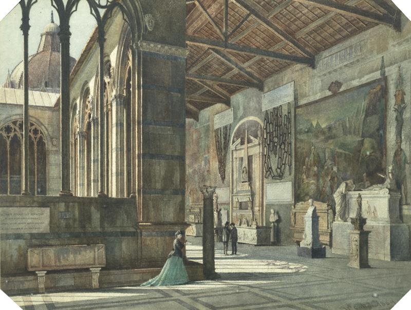 Domenico Caligo | The Cloisters of the Camposanto Monumentale Pisa ...