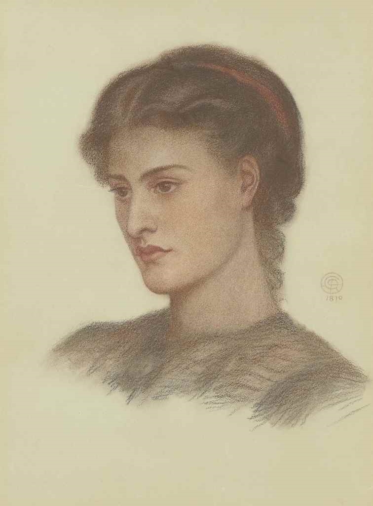 Dante Gabriel Rossetti | Beatrice: A portrait of Jane Morris (1879 ...