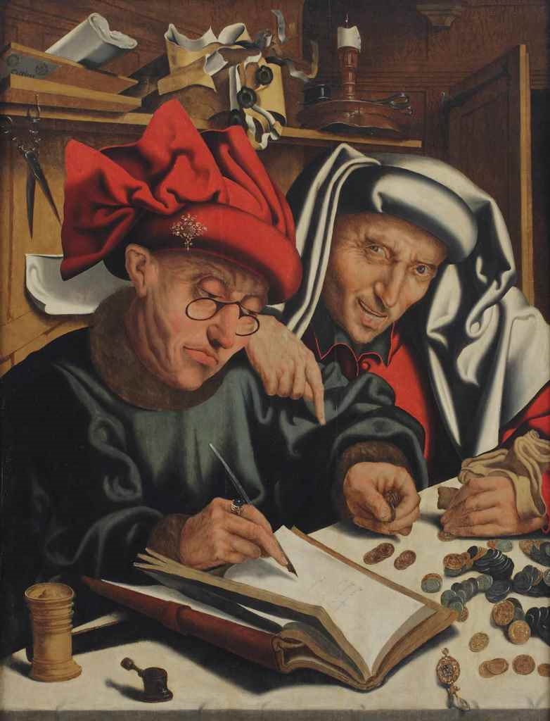 Quentin Massys | The Tax Collectors | MutualArt
