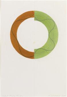 Robert Mangold | Split Ring Study (2010) | MutualArt