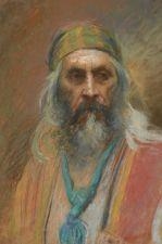 Alexandre Claude Louis Lavalley | Etude de vieil homme en chamane ...