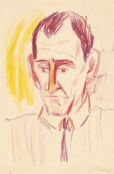 Hermann Scherer | Portrait Dr. Saxer (Circa 1924) | MutualArt