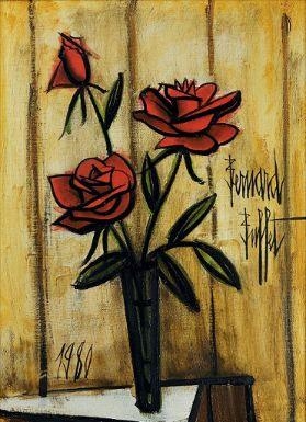 Bernard Buffet | Roses roses (1979) | MutualArt