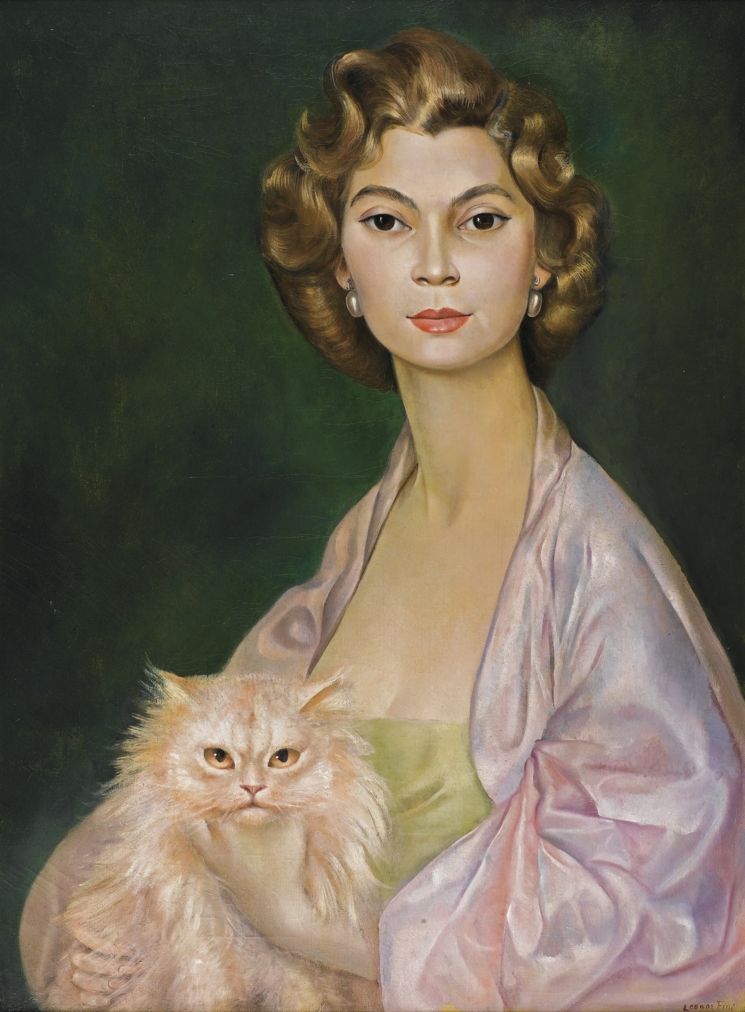 Leonor Fini | PORTRAIT DE FEMME (1952) | MutualArt