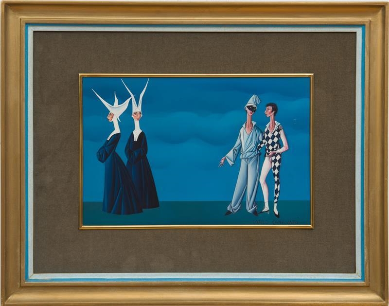 Carlo Canevari | THE JESTERS AND THE NUNS | MutualArt
