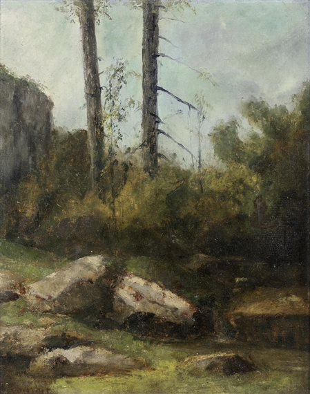 Gustave Courbet | La Garenne de Bussac en Saintogne | MutualArt