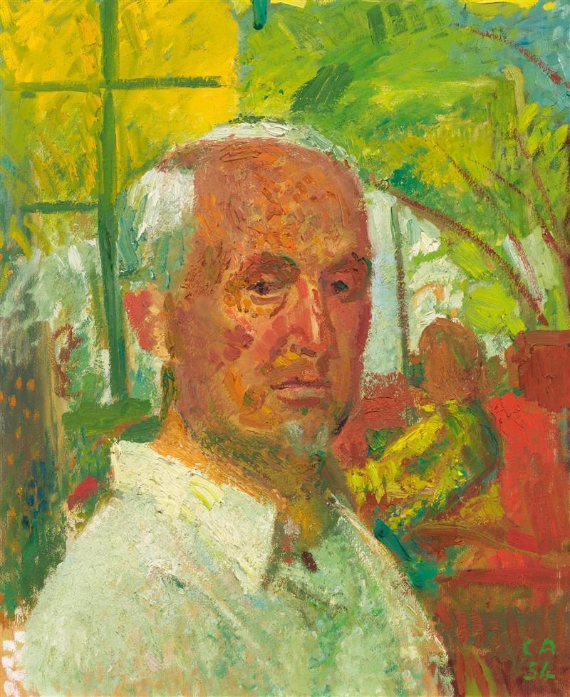 Cuno Amiet | Self Portrait with Wife | MutualArt