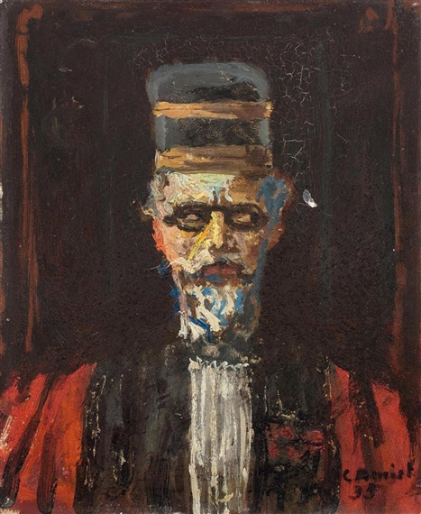 Cuno Amiet | Portrait of a man (1935) | MutualArt