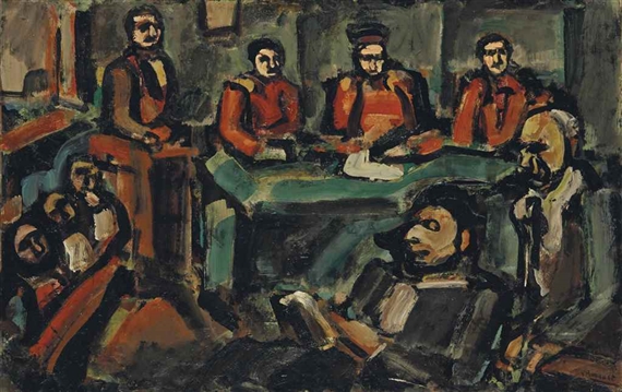 Georges Rouault | Le tribunal de province (1938) | MutualArt
