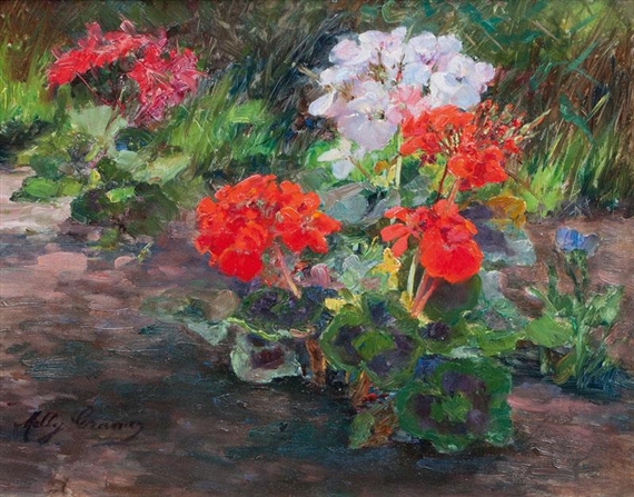 Molly Cramer | Pelargoniums | MutualArt