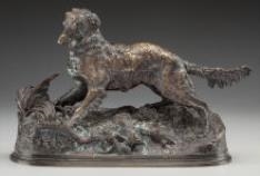 Pierre-Jules Mene | Setter and Pheasant | MutualArt