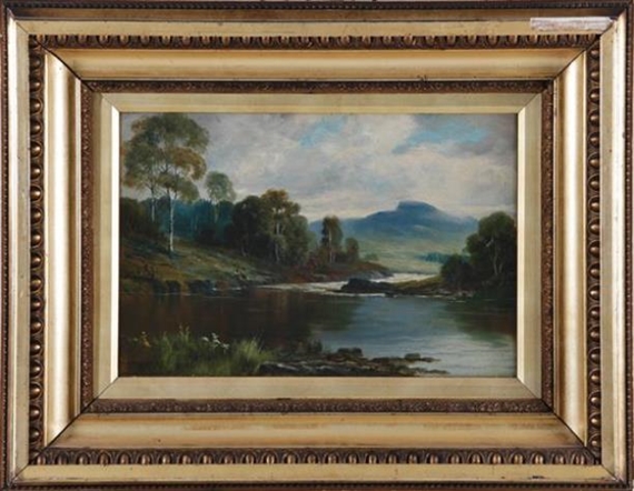 Charles William Middleton | Loch chon near aberfoyle (1898) | MutualArt