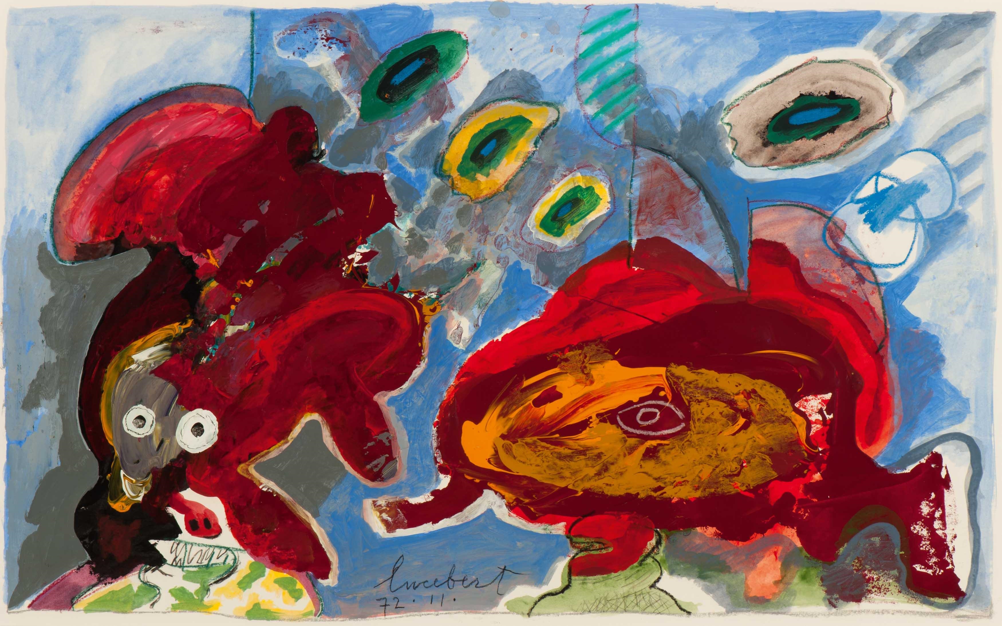 Lucebert | Circle of life | MutualArt