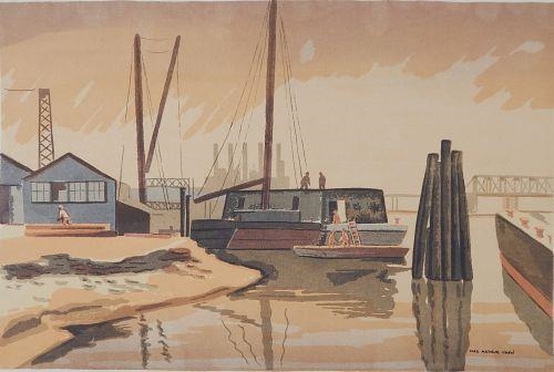 Max Arthur Cohn | Harlem River (1938) | MutualArt