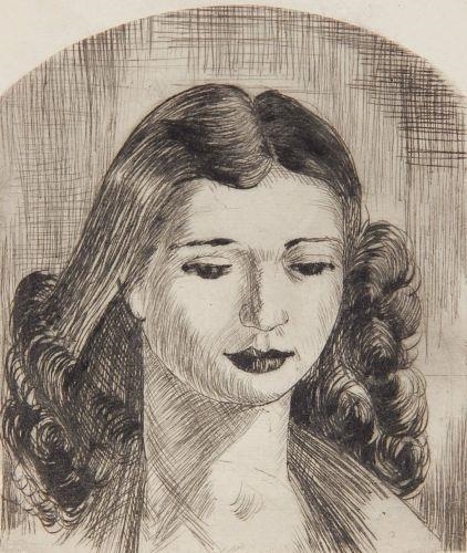 Clyde Singer | Imaginary Head (1942) | MutualArt