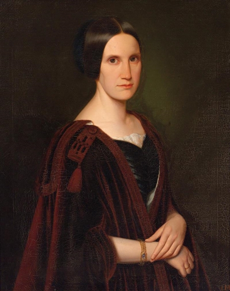 Ernst Christian Moser | Portrait of Juliana von Fradeneck Wife of Dr ...