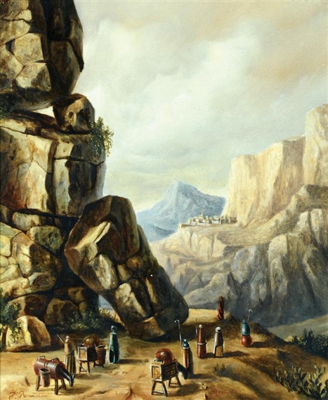 Yossi Rosenstein | People of Israel in the Desert | MutualArt