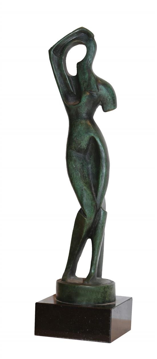Alexander Archipenko | Standing woman combing her hair | MutualArt