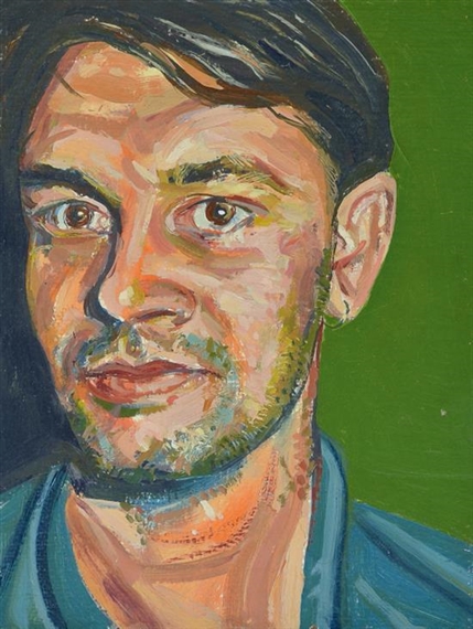 Lewis Miller | Portrait of Bill Hay (1985) | MutualArt