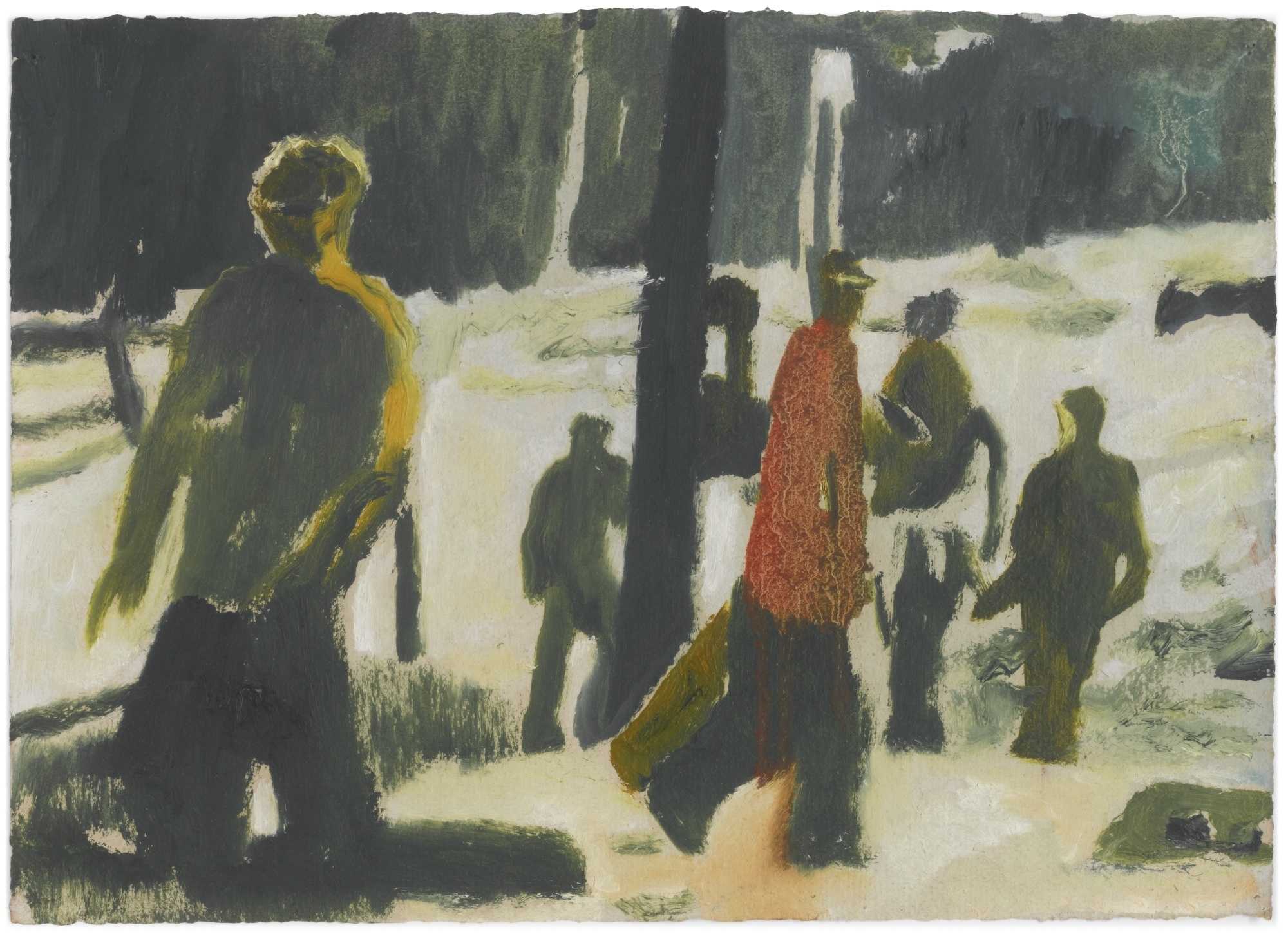 Peter Doig | Figure in Mountain Landscape (The Big...) (1998) | MutualArt