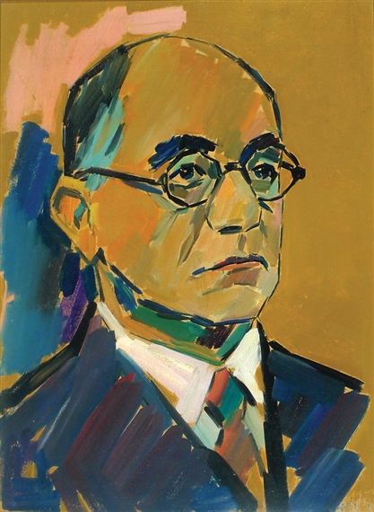 Pinchas Litvinovsky | Portrait of Arthur Ruppin | MutualArt