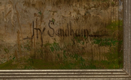 Henry Sandham | The Old Barn | MutualArt