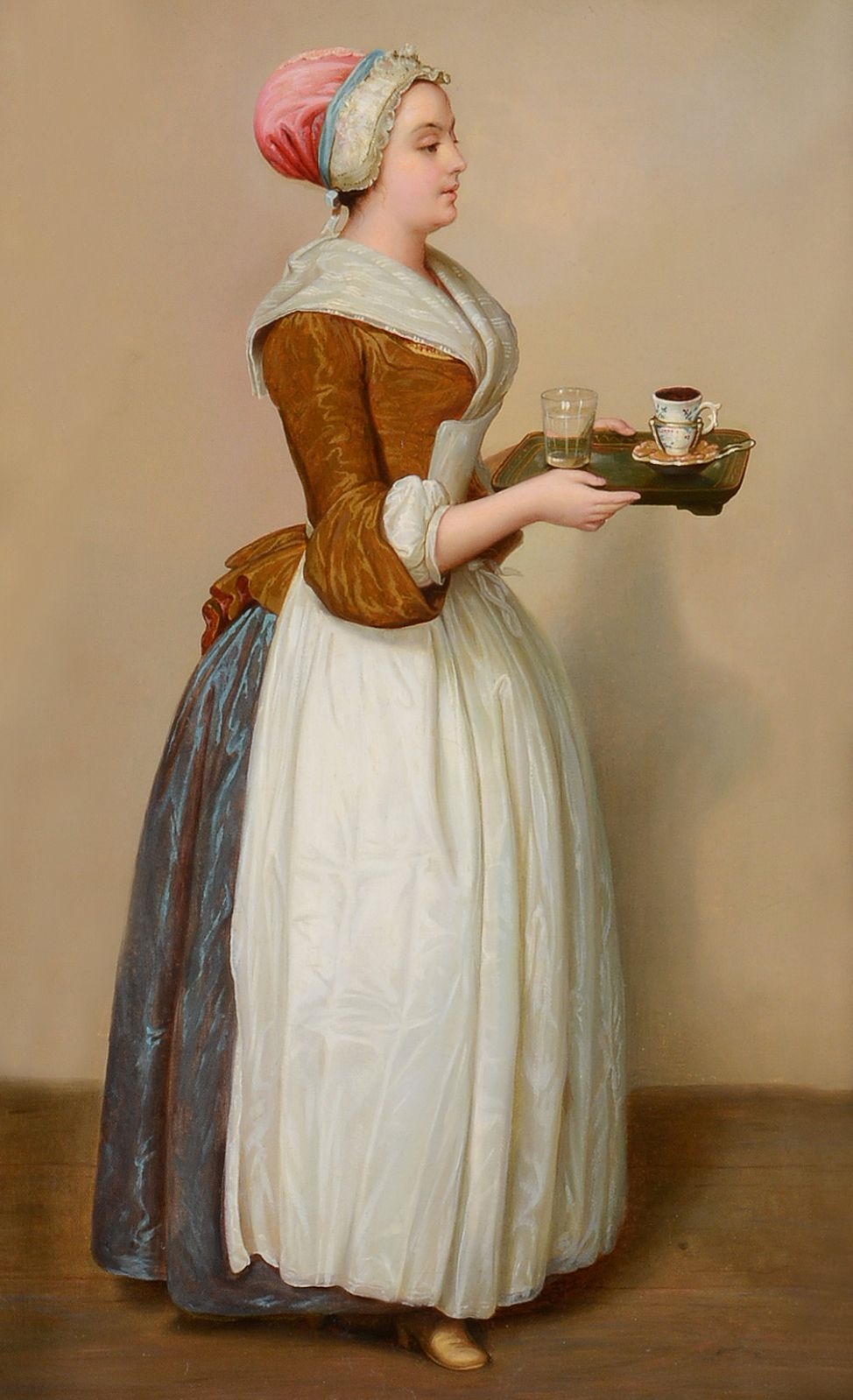 Jean-Étienne‏ Liotard | La belle chocolatière | MutualArt
