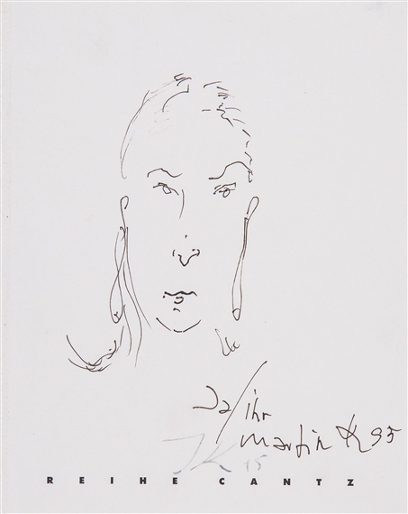 Martin Kippenberger | Female Portrait (1995) | MutualArt