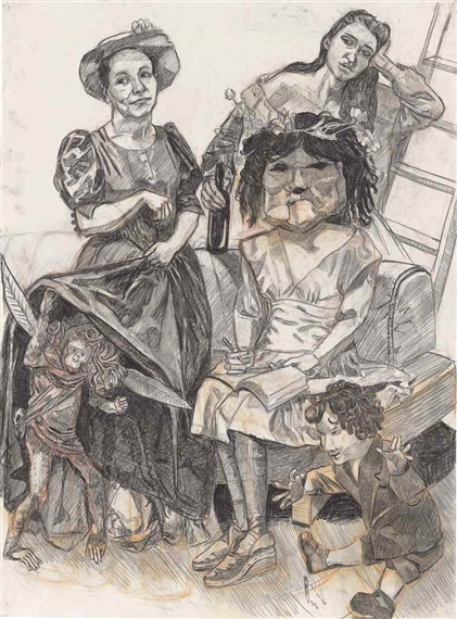 Paula Rego | Young Poet (2007) | MutualArt