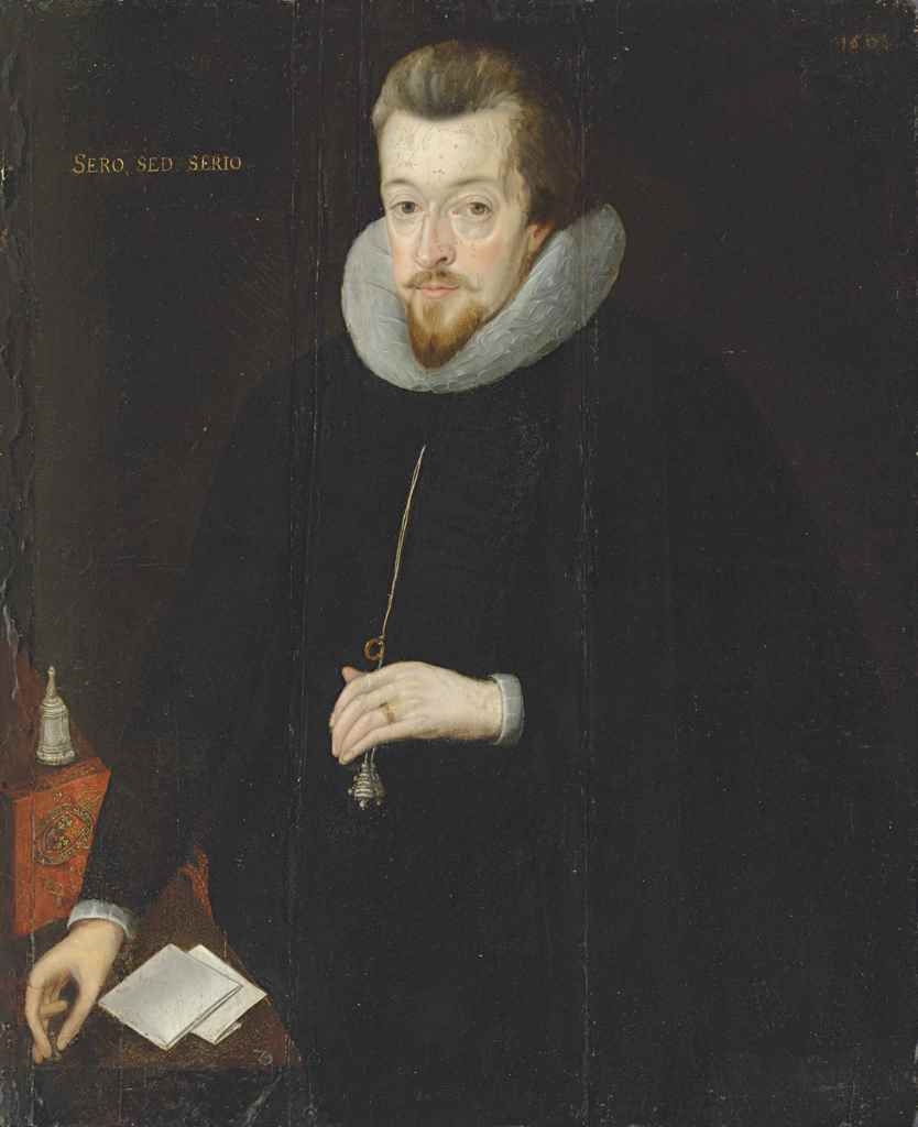 John de Critz | Portrait of Robert Cecil, 1st Earl of Salisbury (1563 ...