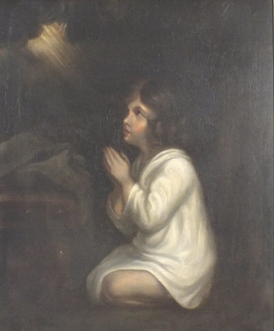 Sir Joshua Reynolds | The Infant Samuel | MutualArt