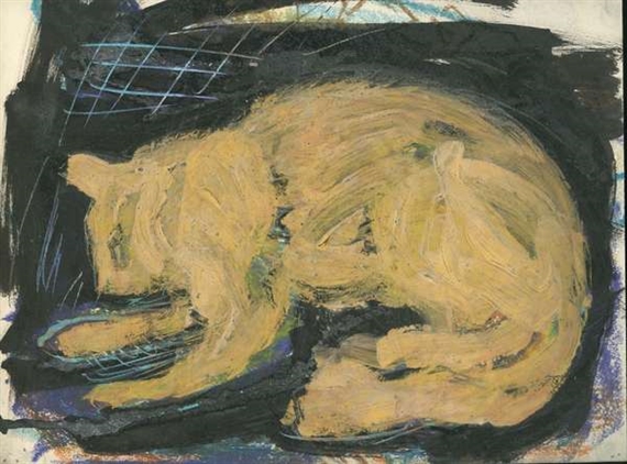 Conor Fallon | Sleeping Cat (1965) | MutualArt