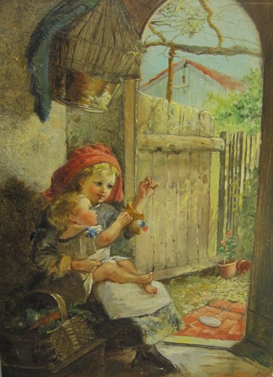 Kate Gray | The Toy (1877) | MutualArt