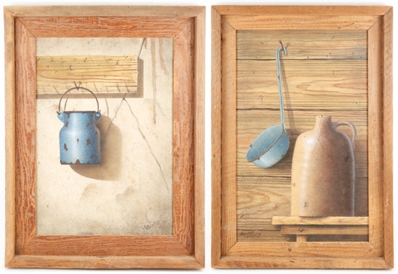 Charles Adkerson | Pair of Works: Hanging Bucket, 1975; and Pitcher ...