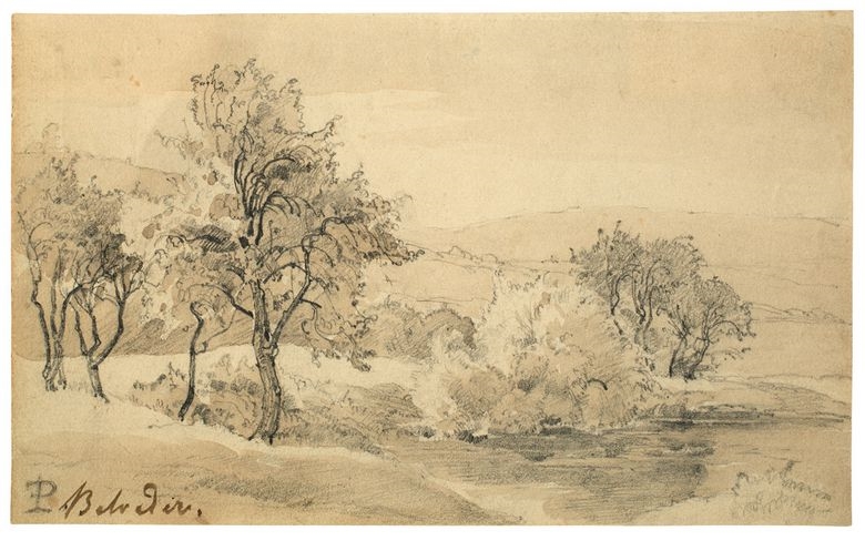 Friedrich Preller the Elder | Flusslandschaft (Circa 1830) | MutualArt