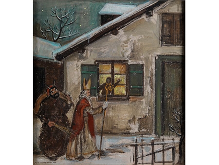 Max Rimbock | WEIHNACHTLICHES INTERIEUR (1936) | MutualArt