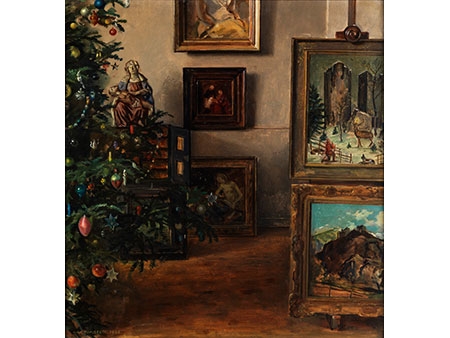 Max Rimbock | WEIHNACHTLICHES INTERIEUR (1936) | MutualArt