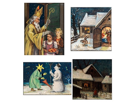 Max Rimbock | WEIHNACHTLICHES INTERIEUR (1936) | MutualArt