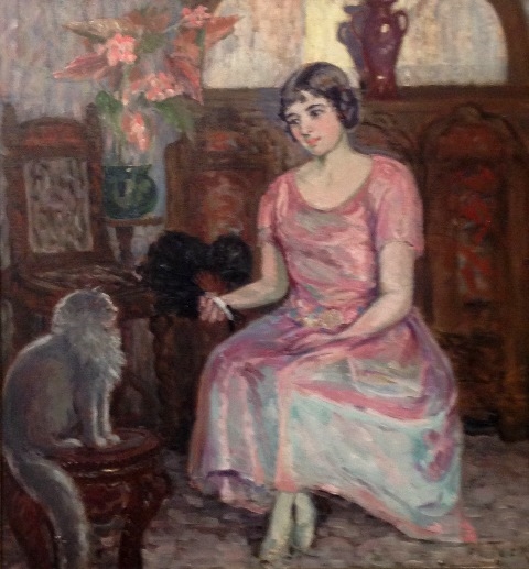 Marie Anne Tuck | Portrait of Miss Mavis Mallan | MutualArt