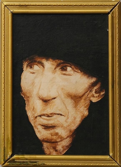 Dmitry Vrubel | Portrait of an old woman (1994) | MutualArt